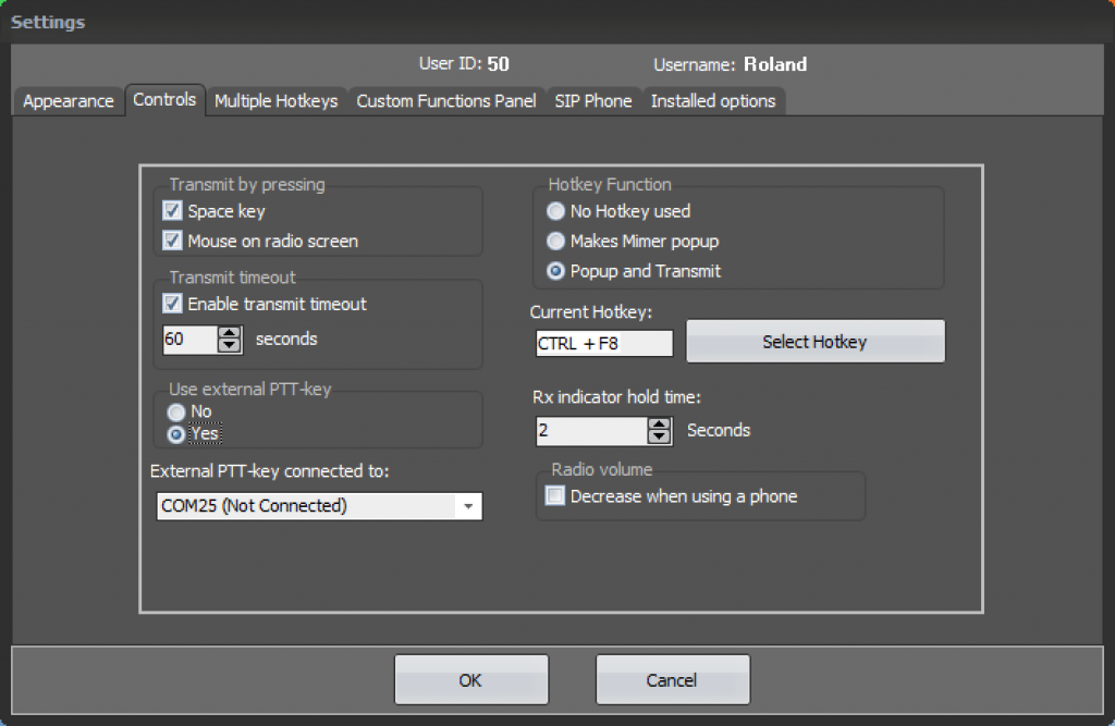 Mimer SoftRadio User Guide